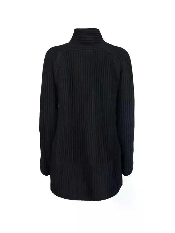 Gianfranco Ferre Ribbed High-neck Sweater