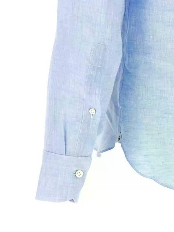 BORRIELLO NAPOLI Buttoned Linen Shirt