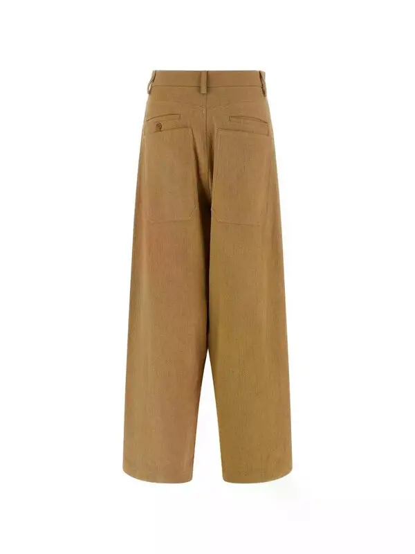 MAISON JEJIA Carla Textured Trousers