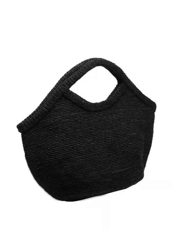 IBELIV Tote Bag With Magnetic Closure - Black
