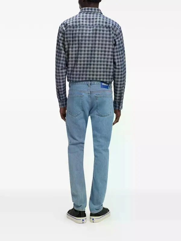 Hugo Back-pocket Straight Leg Jeans