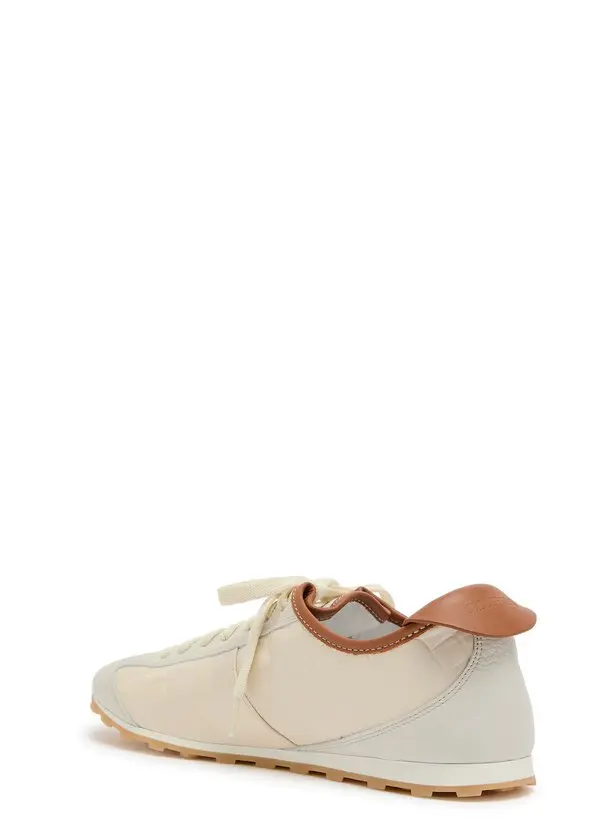 Jacquemus Les Tennis Textured Leather Sneakers