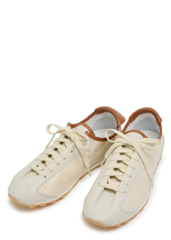 Jacquemus Les Tennis Textured Leather Sneakers