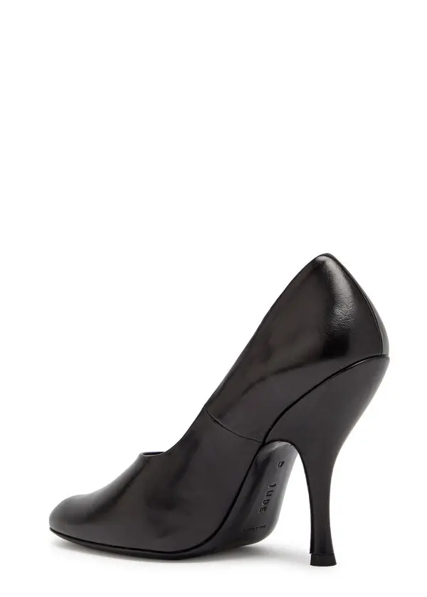 JUDE Date 105 Leather Pumps - Black