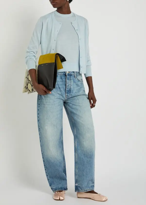 ANINE BING Fritz Barrel-leg Jeans