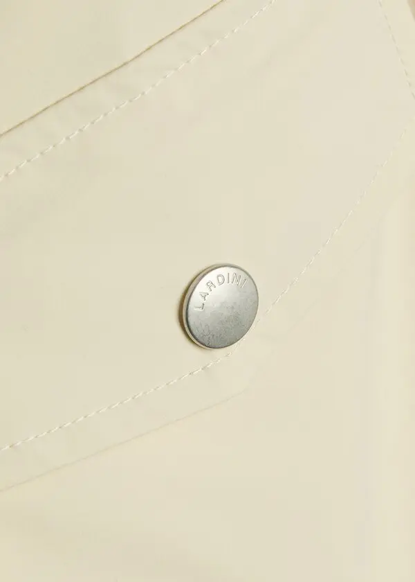 LARDINI Shell Overshirt - Ecru
