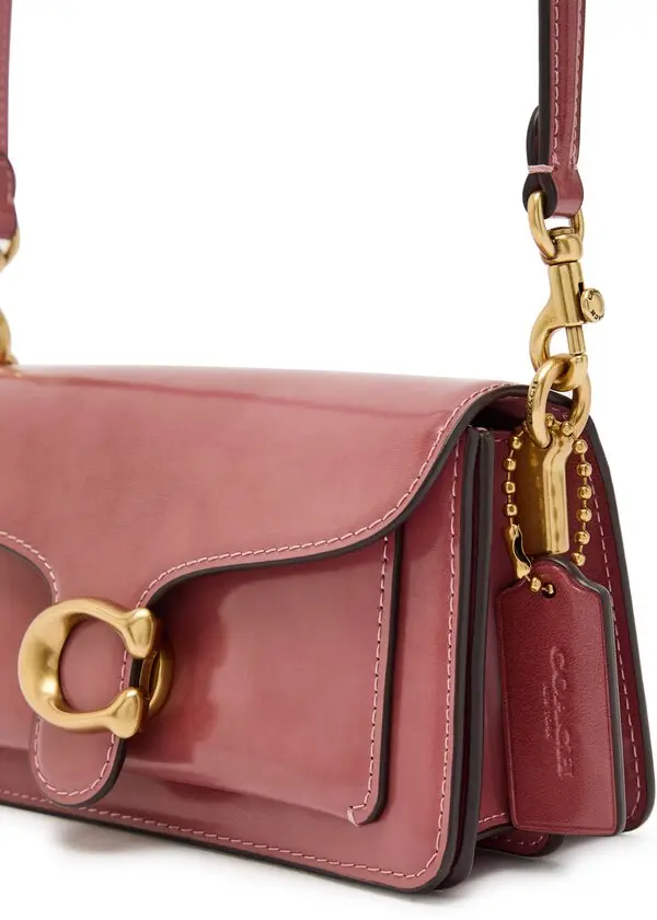 COACH Tabby 20 Spazzolato Leather Cross-body Bag - Pink