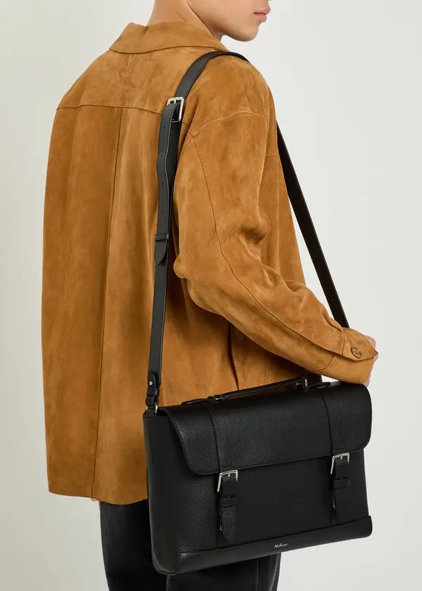 Mulberry Chiltern Grained Leather Briefcase