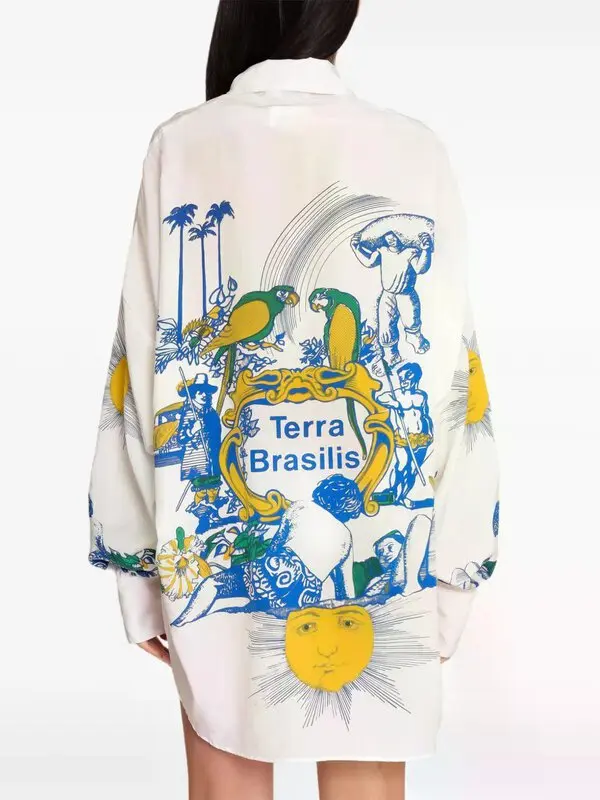 AMIR SLAMA Printed Shirt
