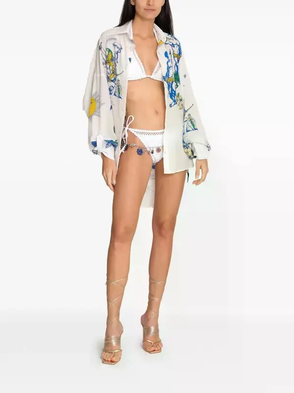 AMIR SLAMA Printed Shirt