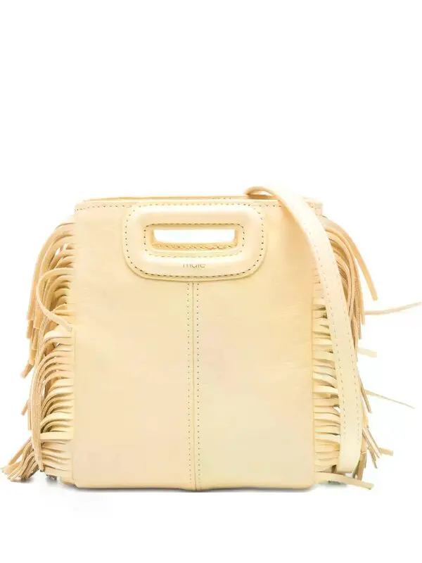Maje Mini M Tote Bag - Neutrals