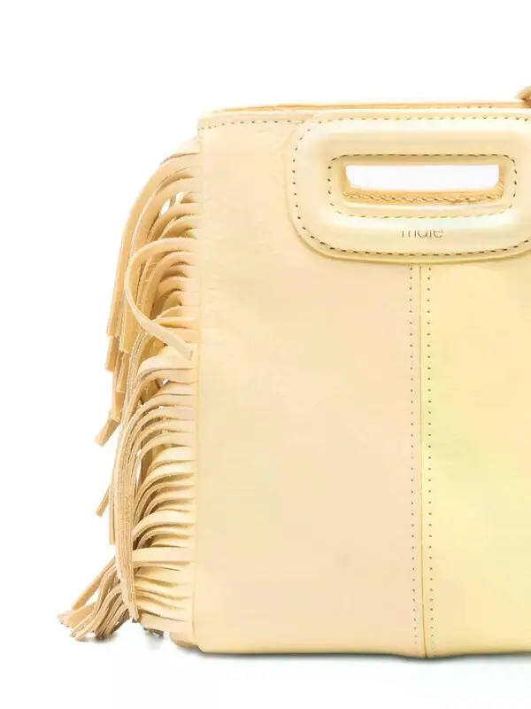 Maje Mini M Tote Bag - Neutrals