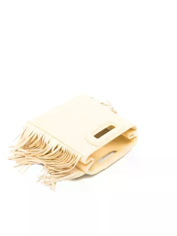 Maje Mini M Tote Bag - Neutrals