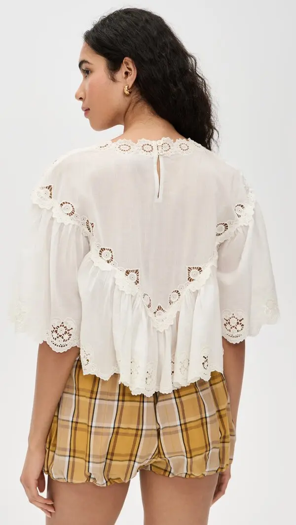 Sea Sofia Embroidery Top