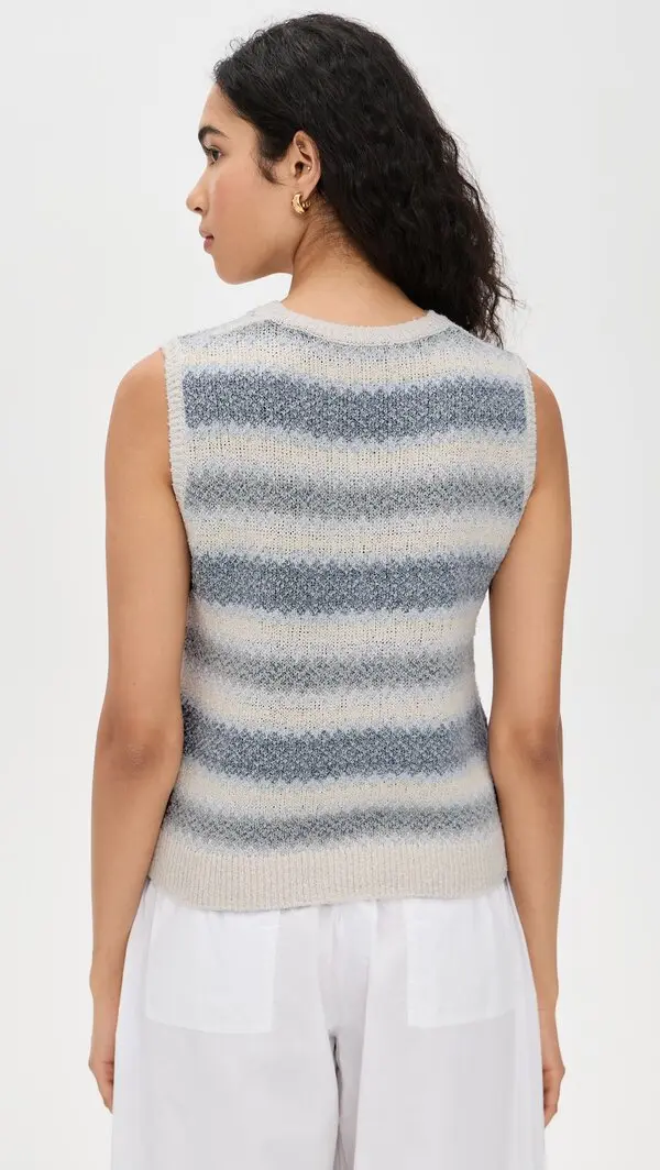 Vince Fair Isle Knit Vest