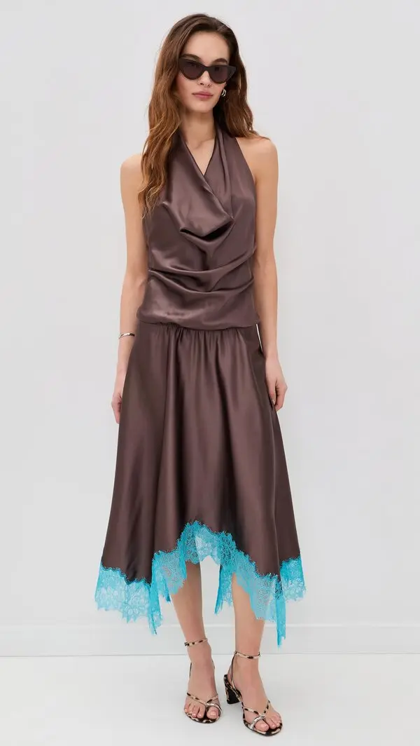Staud Elira Silk Dress