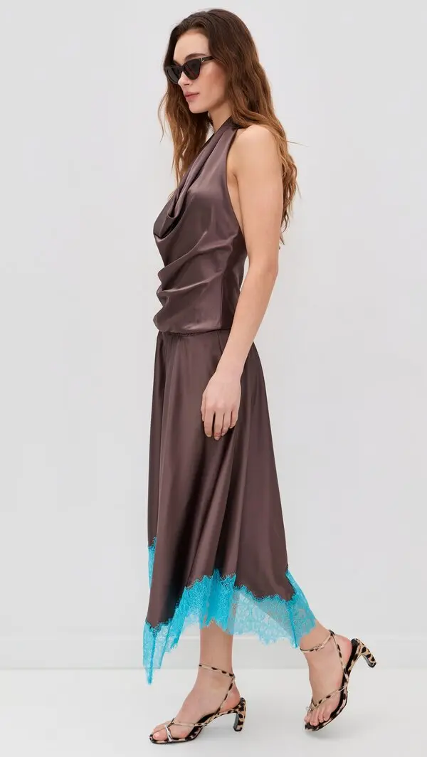Staud Elira Silk Dress