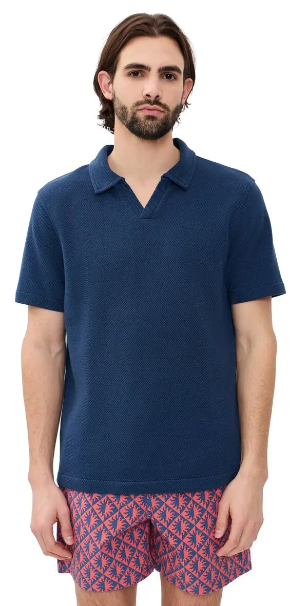 FAIR HARBOR Tailwind Polo - Navy