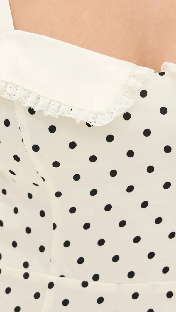 For Love & Lemons Minnie Dot Mini Dress