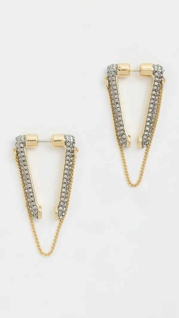 Demarson Vera Mini Pave Earrings