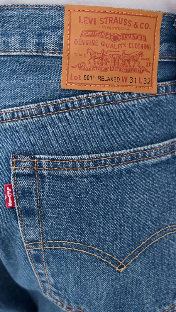 LEVI'S 501 Relaxed Fit Jeans