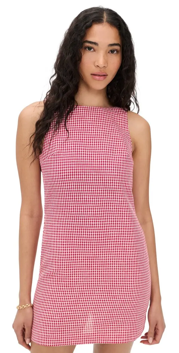 O.P.T O. P.t Jasmine Dress - Red Gingham