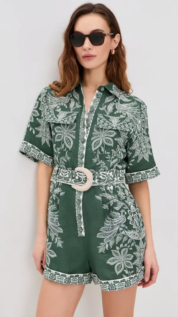 Farm Rio Miranda Paisley Romper