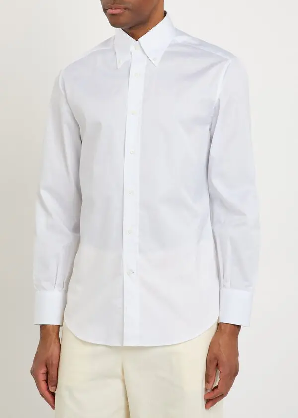 Brunello Cucinelli Cotton-poplin Shirt