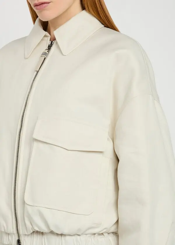 Brunello Cucinelli Padded Cotton-blend Jacket