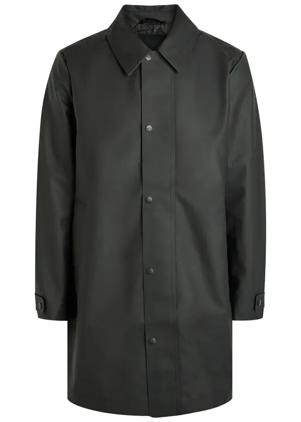 Rains Nara Long Waterproof Jacket - Black