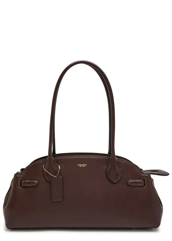 COACH Empire 34 Leather Shoulder Bag