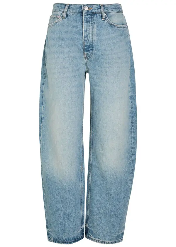 ANINE BING Fritz Barrel-leg Jeans - Denim