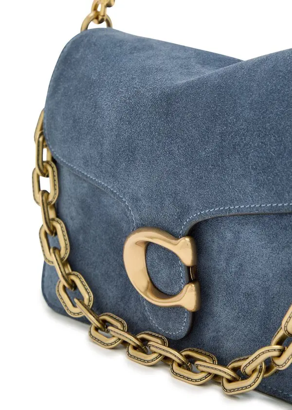 COACH Tabby Suede Shoulder Bag