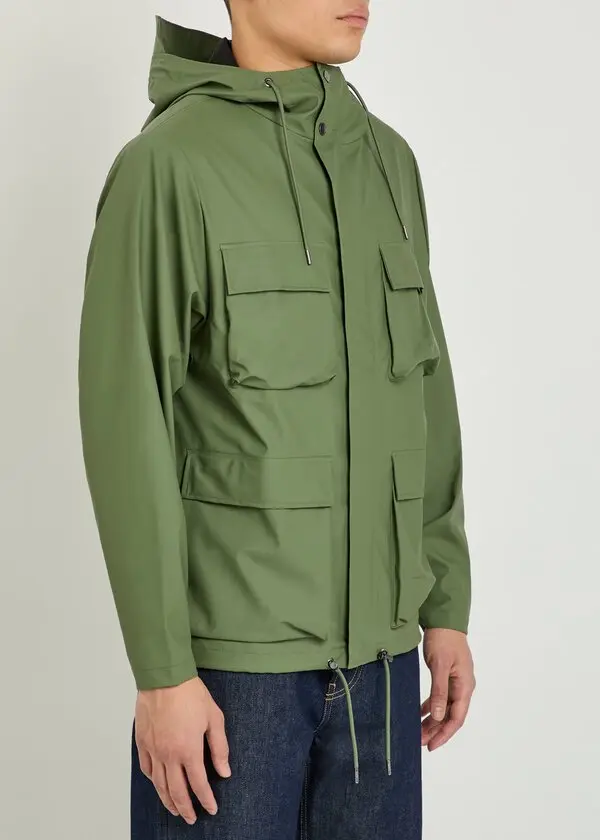 Rains Hooded Waterproof Jacket