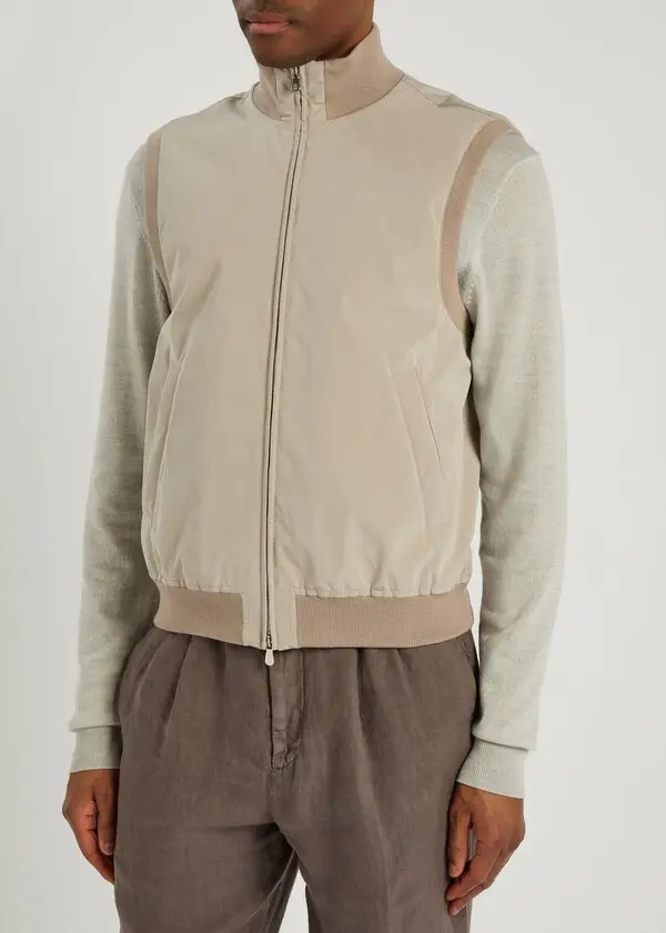 Brunello Cucinelli Water-resistant Nylon Gilet