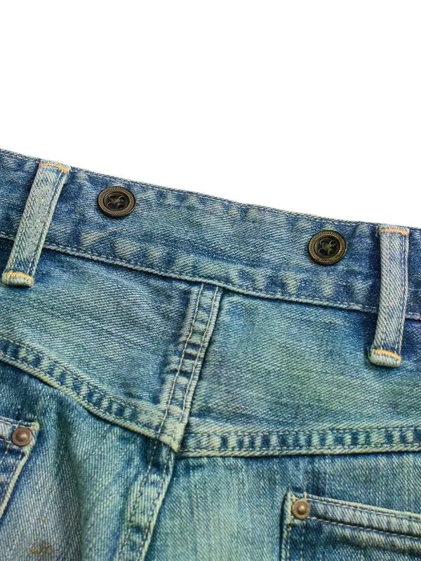 Ralph Lauren Distressed Cotton Jeans