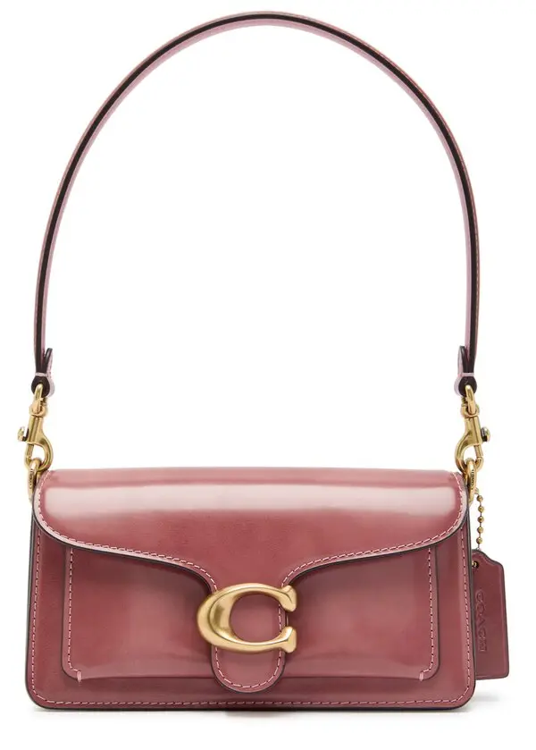 COACH Tabby 20 Spazzolato Leather Cross-body Bag - Pink