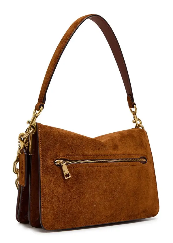 COACH Tabby Suede Shoulder Bag