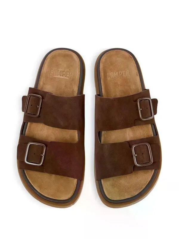 Camper Buckle-strap Sandals - Brown