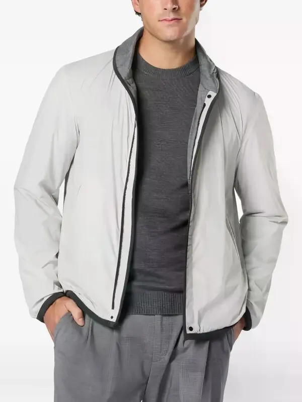 Sease Reversible Zip-front Jacket - Grey