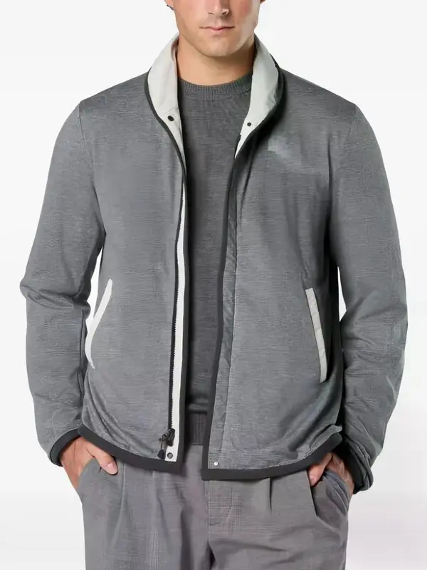 Sease Reversible Zip-front Jacket - Grey