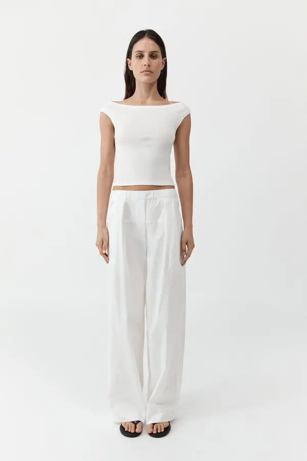 ST AGNI Relaxed Pleat Pants
