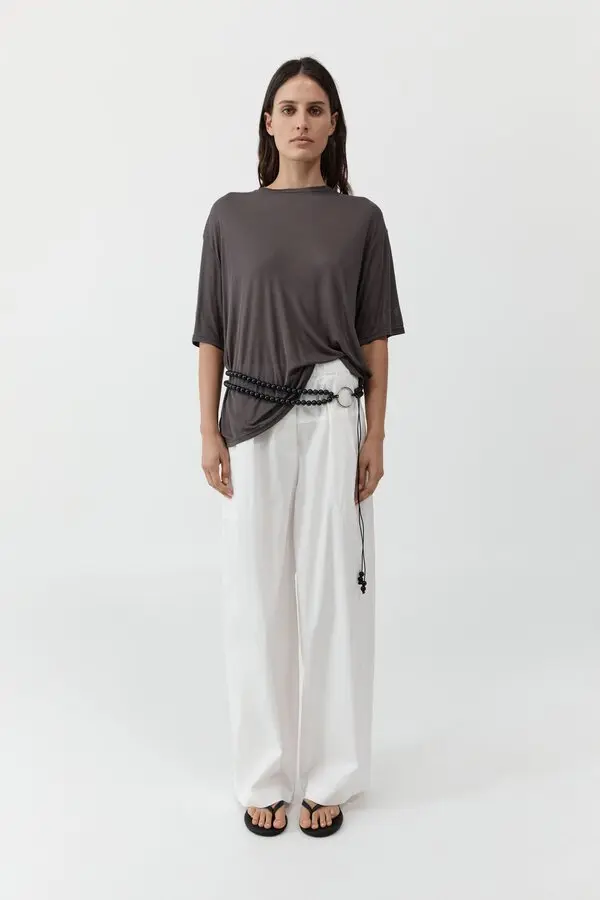 ST AGNI Relaxed Pleat Pants