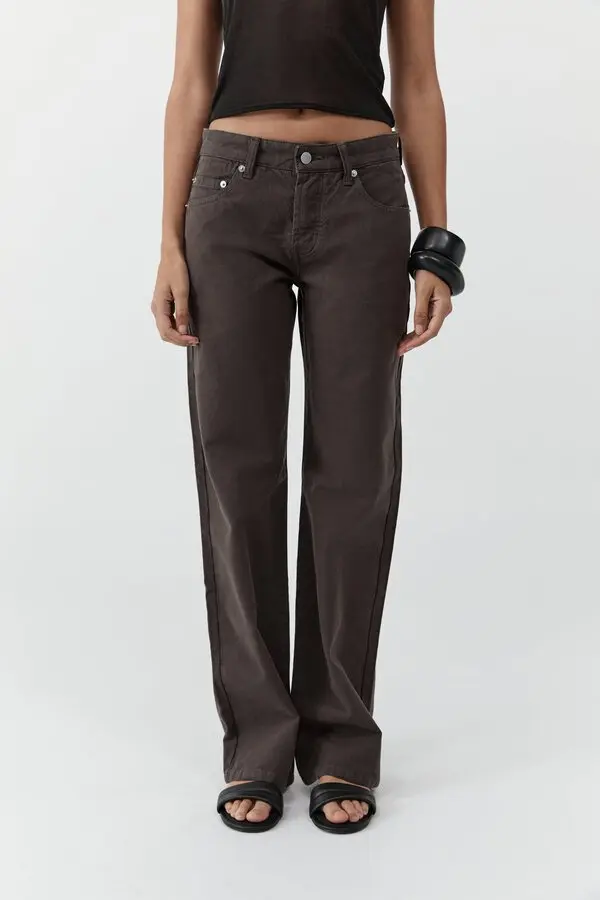 ST. AGNI Canvas 90s Low Rise Jeans