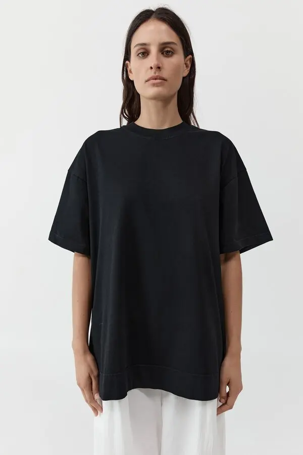 ST AGNI Homme Tee - Black