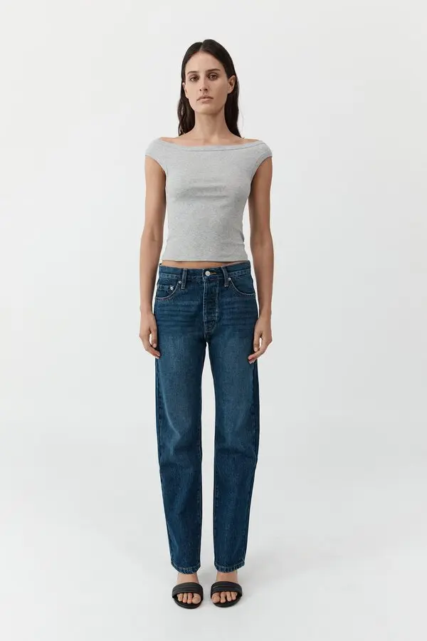 ST AGNI 90s Straight Leg Jeans