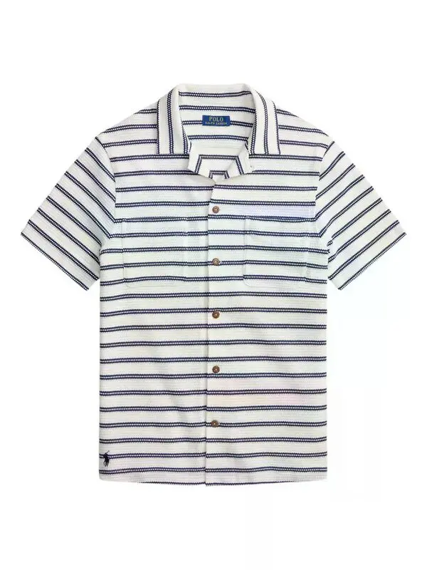 Polo Ralph Lauren Striped Chest-pocket Shirt - Neutrals