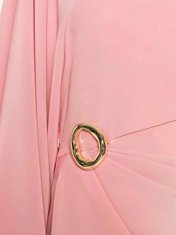 JOSEPH Joya Ring-detail Maxi Dress - Pink