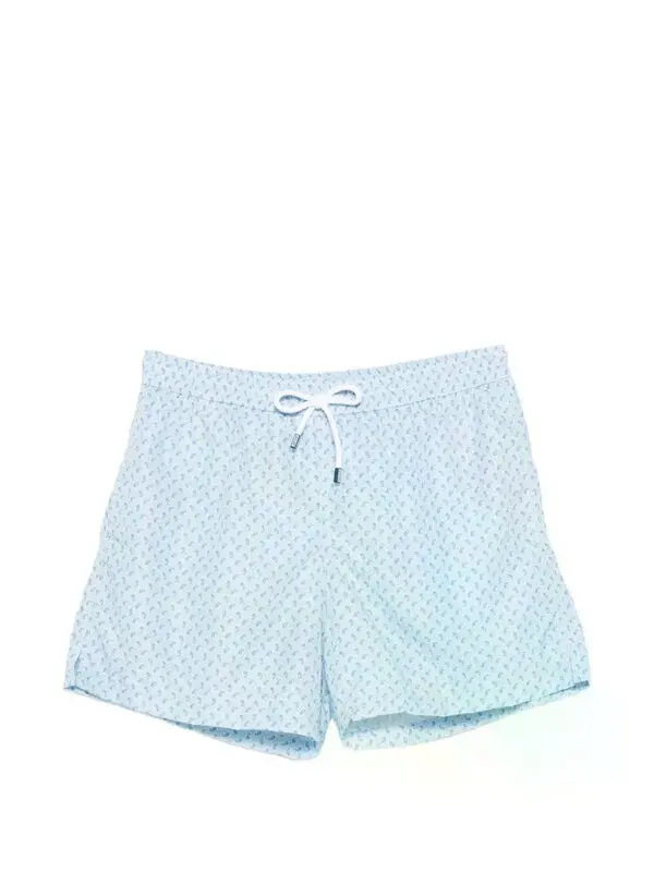 Fedeli Madeira Swim Shorts - Blue