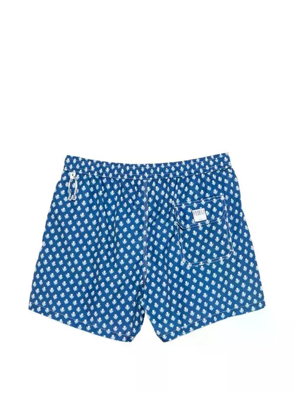 Fedeli Madeira Swim Shorts - Blue